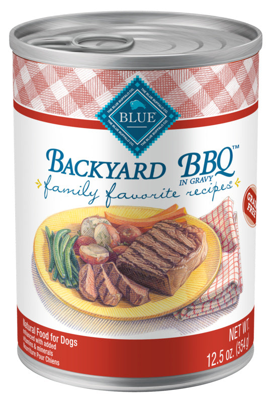 Blue Buffalo Family Favorite Recipes Backyard BBQ Canned Dog Food – Pet ...