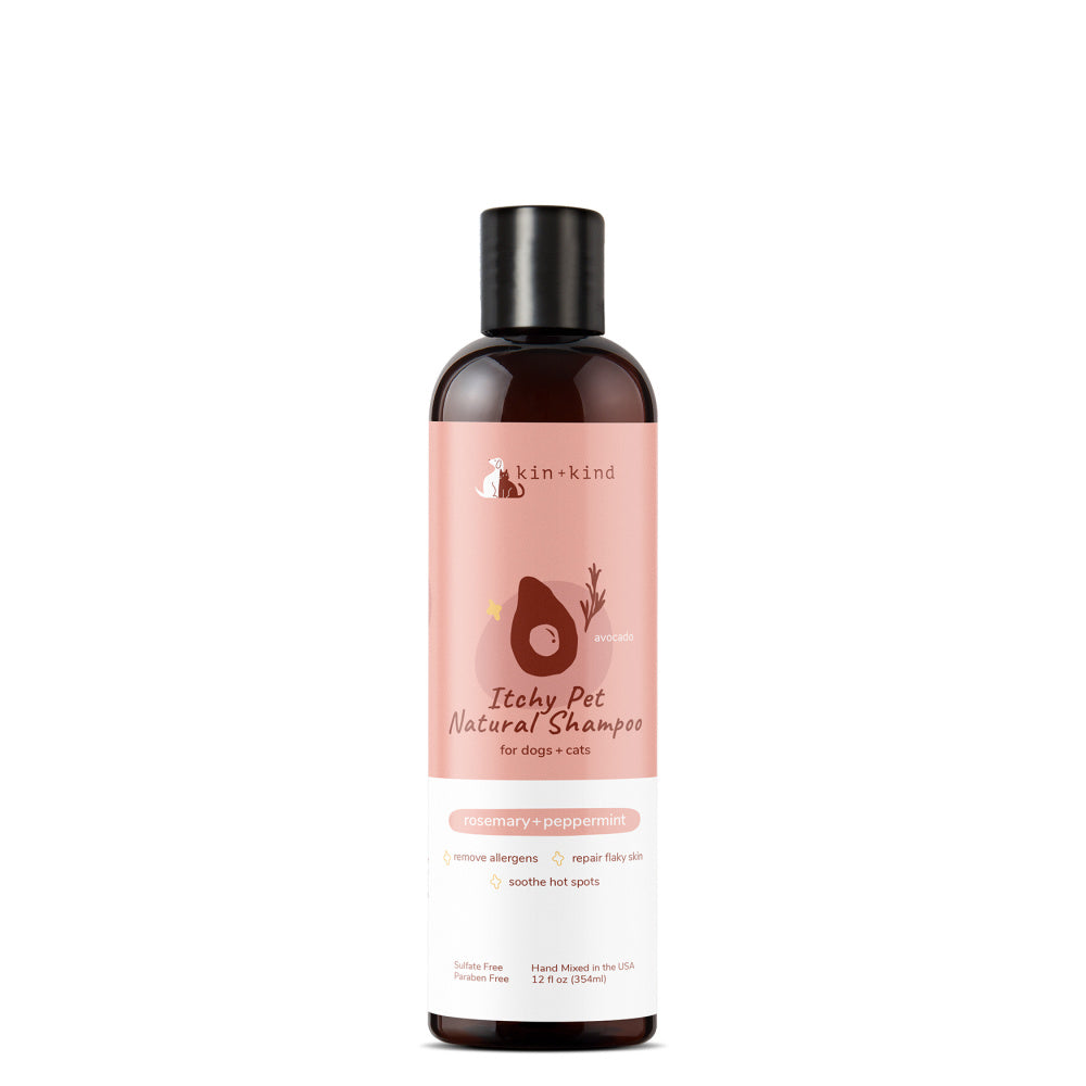 kin+kind Itchy Dog Natural Rosemary Peppermint Shampoo – Pet-Go-Round